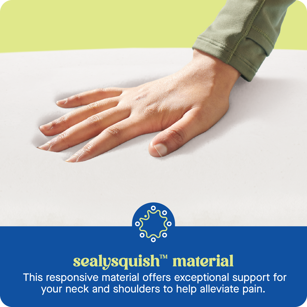 Sealy® Dreamlife™ Memory Foam Performance Pillow - Standard Size